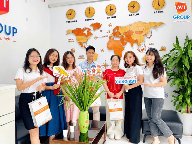 AVT Group tiễn bay đoàn 3 học viên lên đường sang Đức