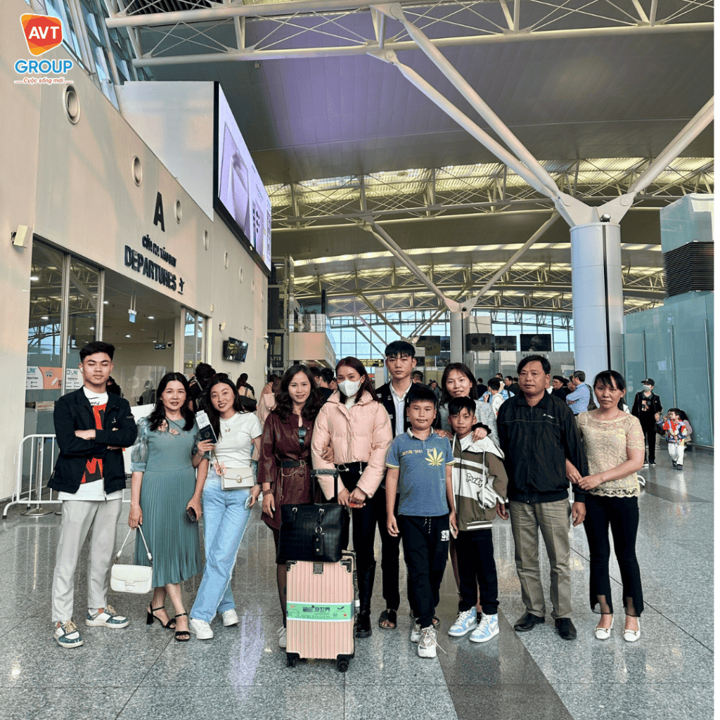 AVT Group chia tay và tiễn 3 học viên lên đường sang Đức