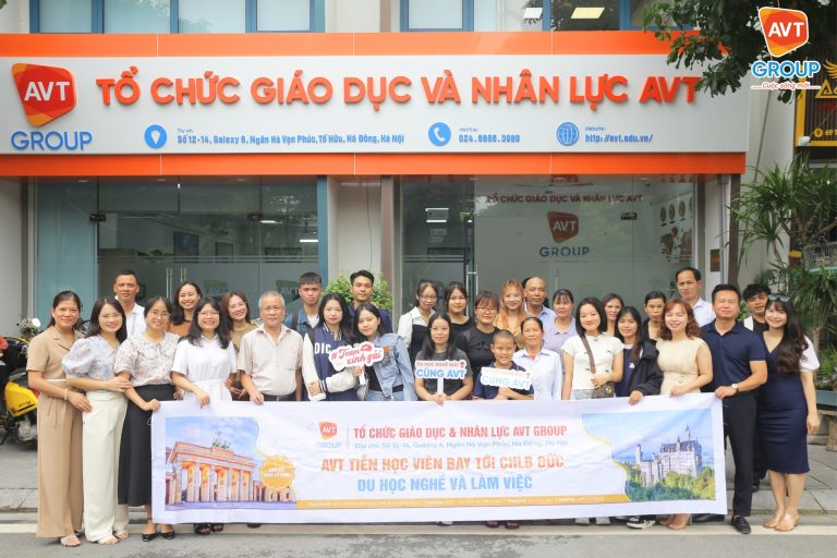 AVT Group tri ân, tiễn đoàn điều dưỡng Đức 1/8/2024