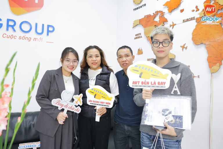 AVT Group tiễn học viên Trần Duy Phú lên đường sang Đức