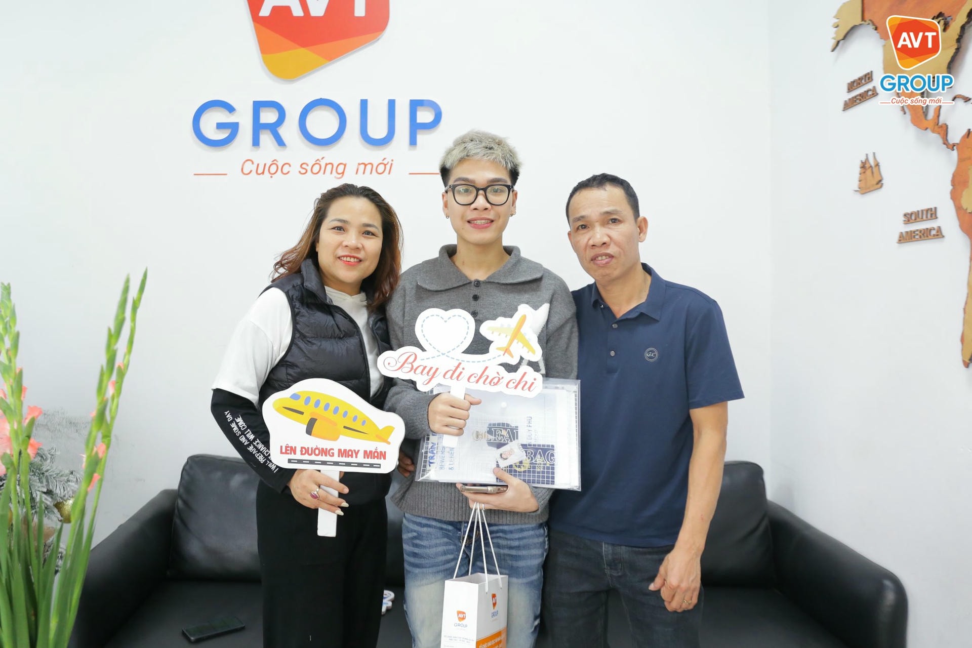 AVT Group tiễn học viên Trần Duy Phú lên đường sang Đức